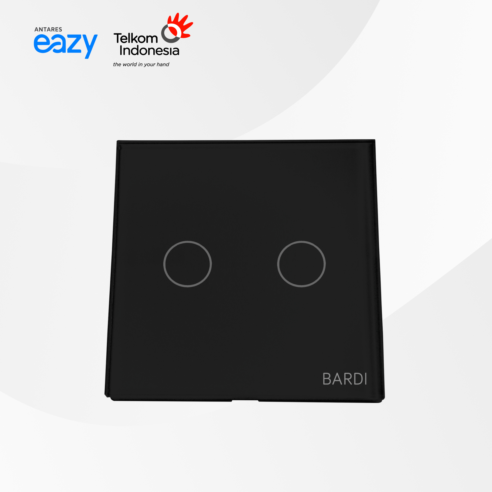 BARDI Smart Wall Switch EU 2 Gang (Black) Harga Terbaik 2024 - bardi ...